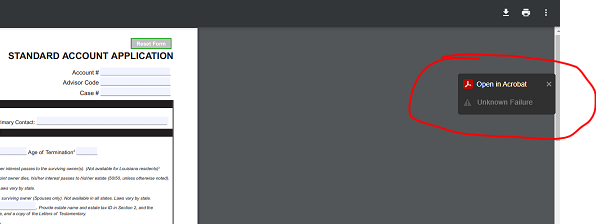 Chrome Browser "Open in Acrobat" Button - Adobe Product Community ...