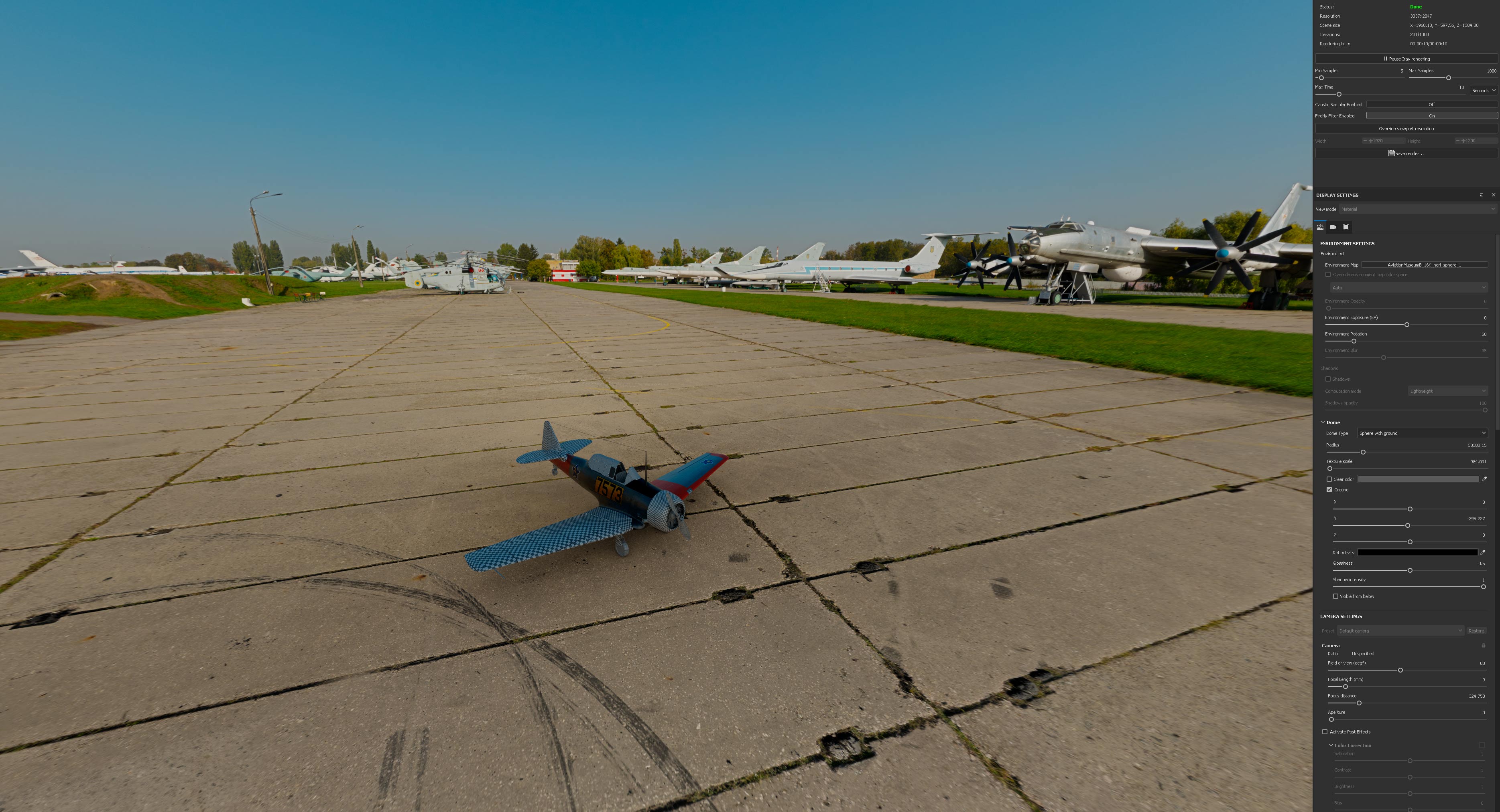 Render option to scale 10 or 100 times bigger the ... - Adobe Community ...