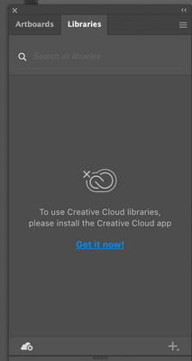 Solved: Creative Cloud Libraries and Illustrator issue - Adobe Product Community - 13064947
