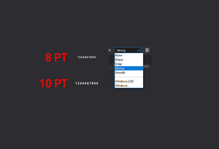Solved: Best small size font points that looks crisp - Adobe Product ...
