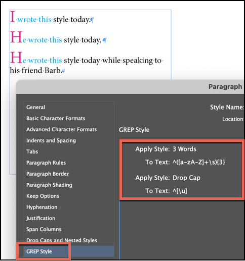 Solved: Problem with nested styles - Adobe Product Community - 13068196