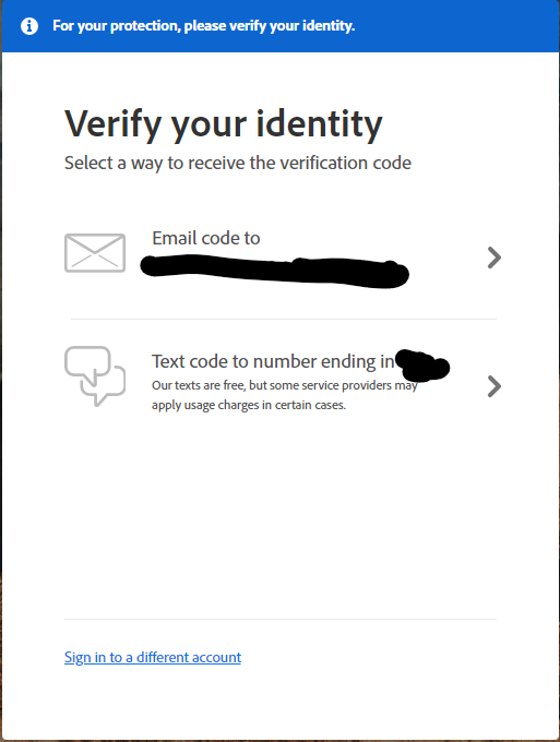 Solved: password verification wrong phone number - Adobe Product ...