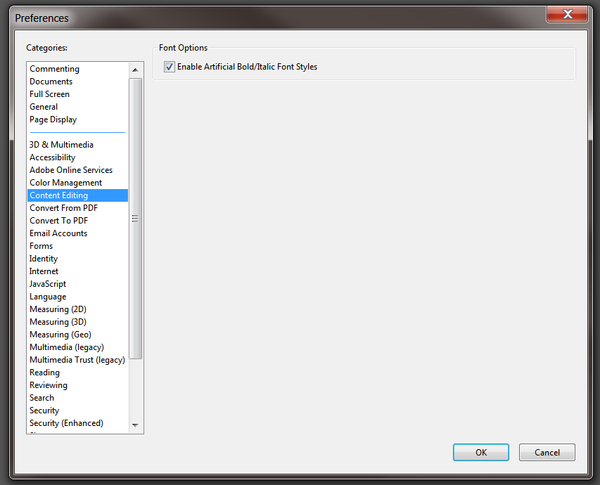 Solved: Content Editing for Adobe Acrobat XI Standard - Adobe Product ...