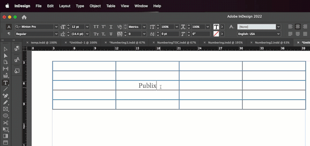 Solved: table formatting help - specific example - Adobe Product Community - 13081875