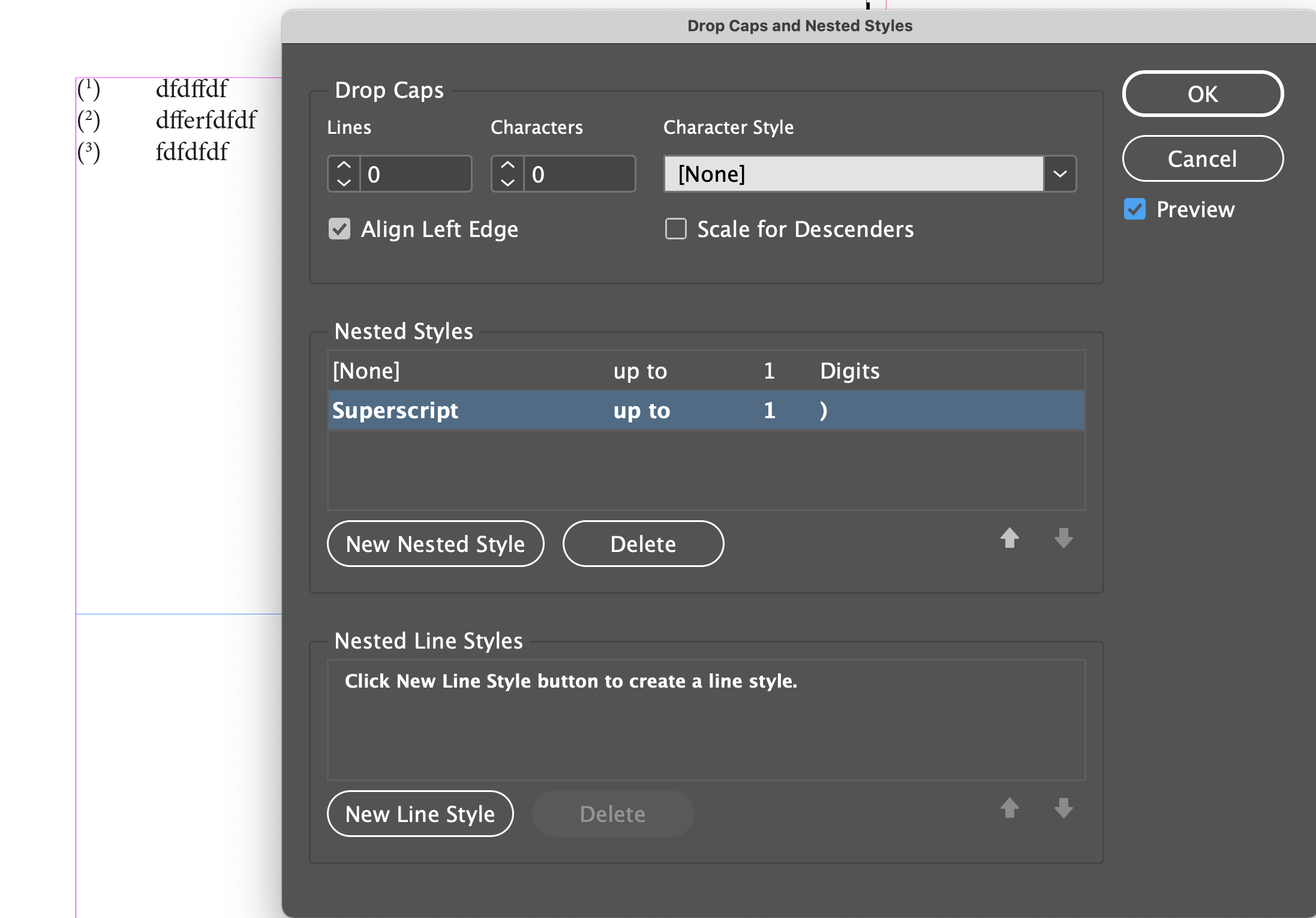 Solved: Footnote reference marker: number in superscript, ... - Adobe ...