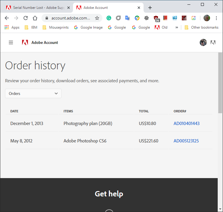 Solved: Serial Number Lost - Adobe Product Community - 10839079