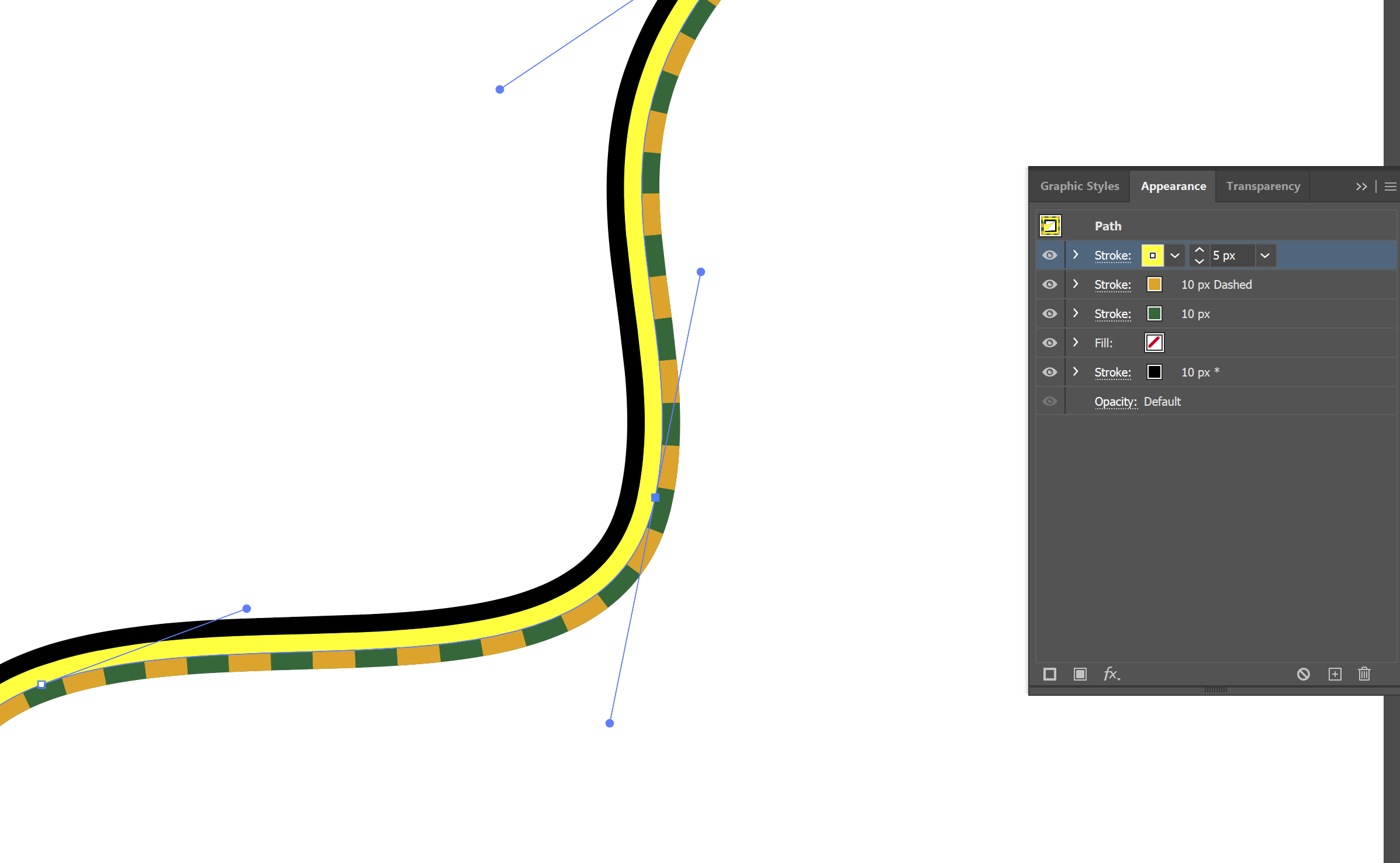 Simplest way to stack lines and style individually - Adobe Product ...