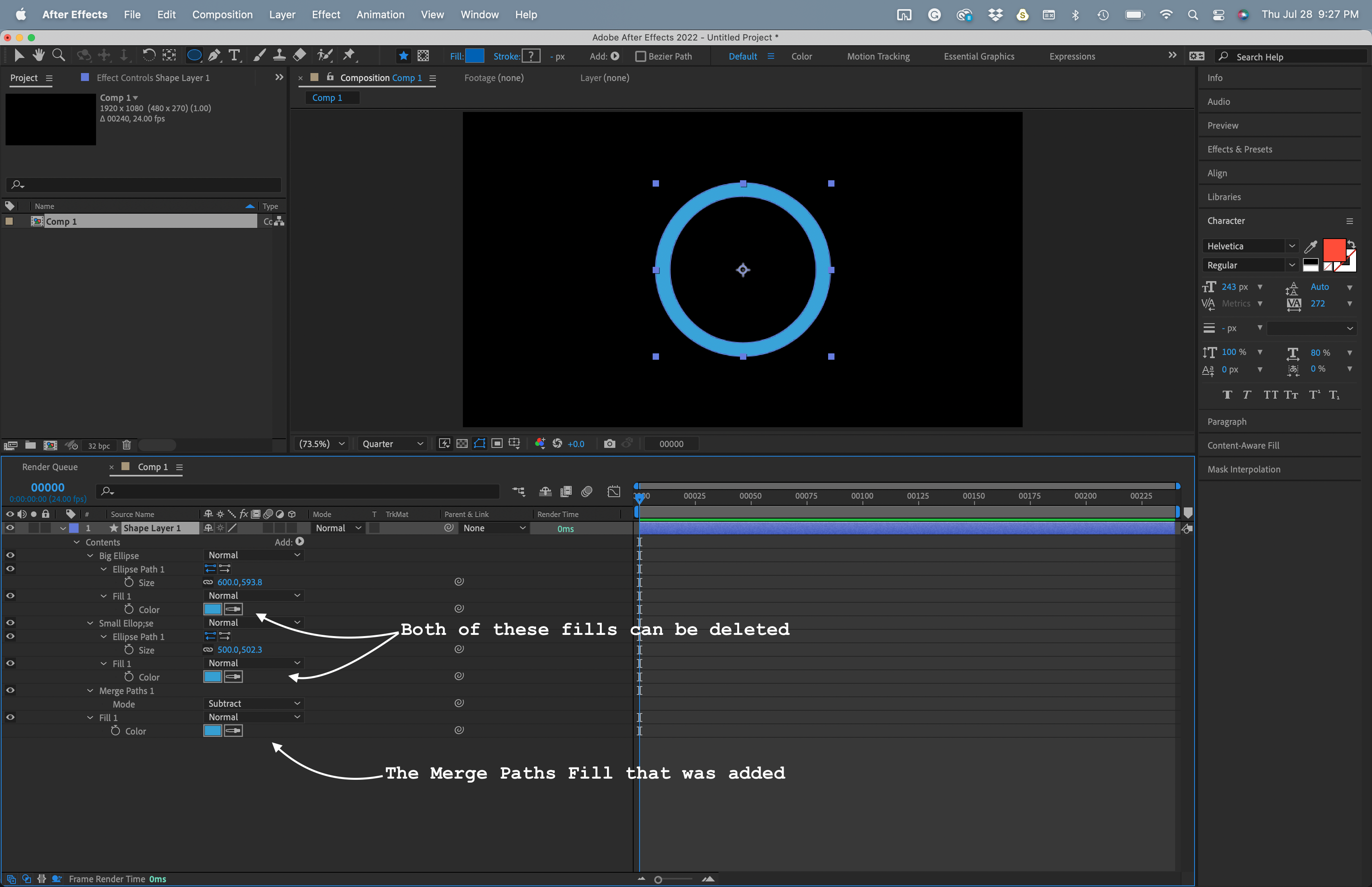 Solved: Merge Paths Causing Ellipses to Disappear in Shape... - Adobe ...