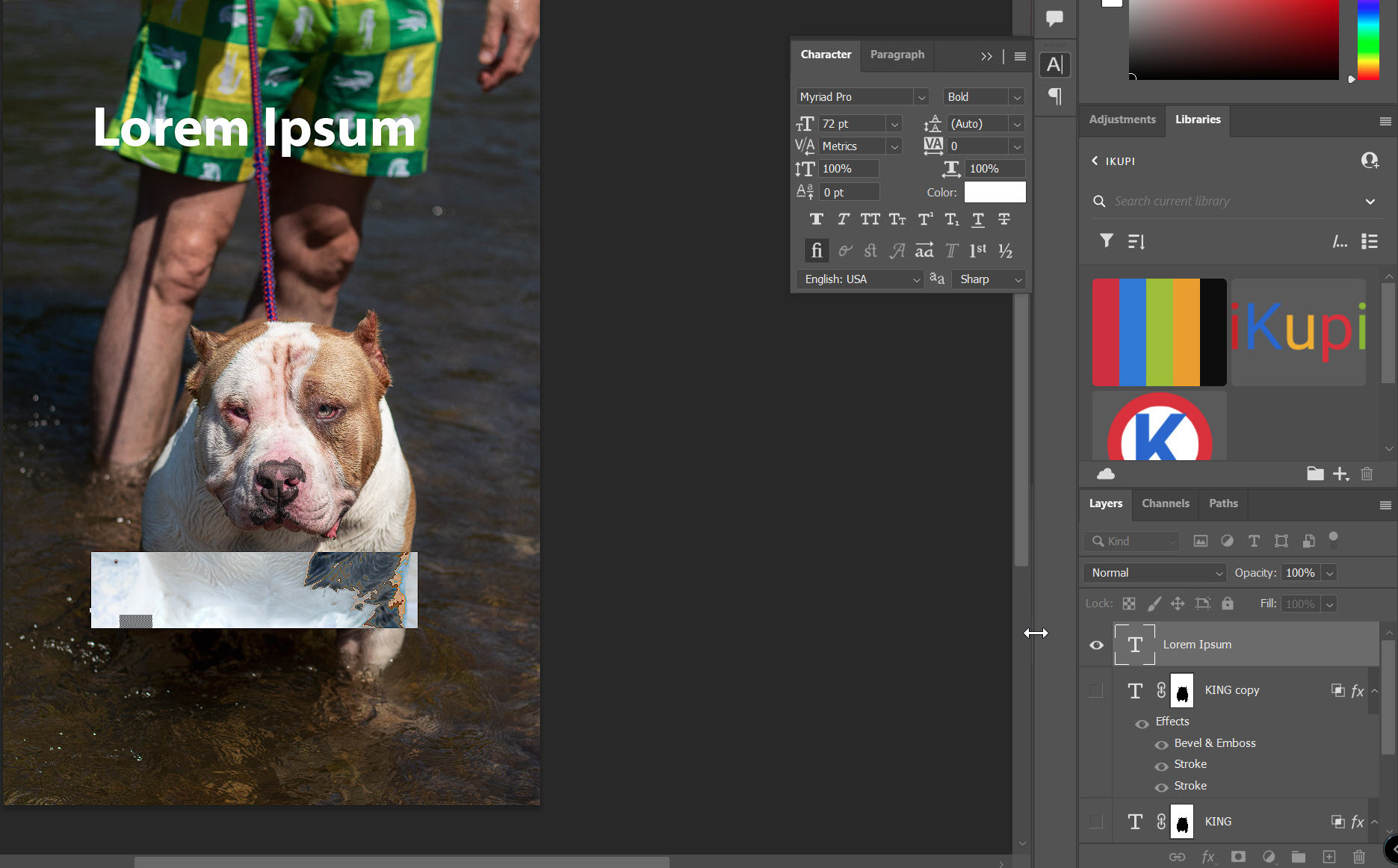 Text box split and off canvas. - Adobe Community - 13104542
