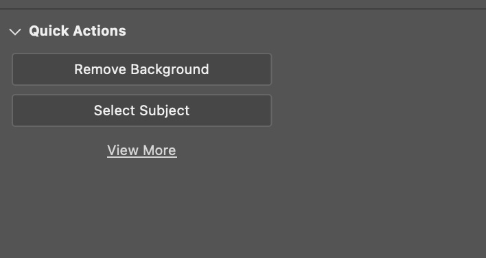 Quick actions panel - is it possible to add more q... - Adobe Product Community - 13105691