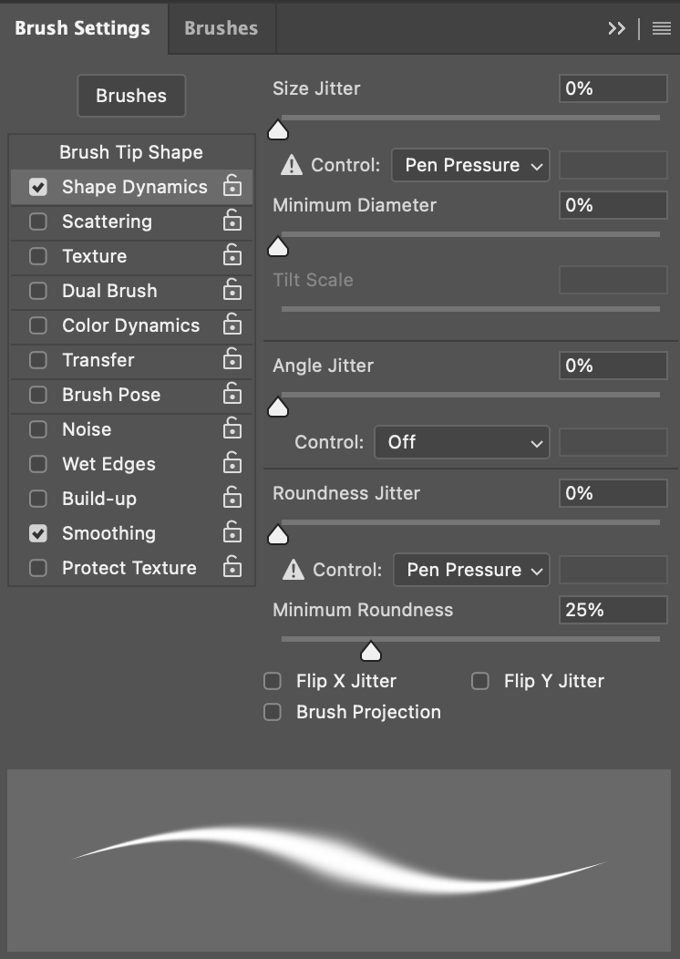 Pincéis não funcionam da maneira que eu queria - Adobe Community - 13095310