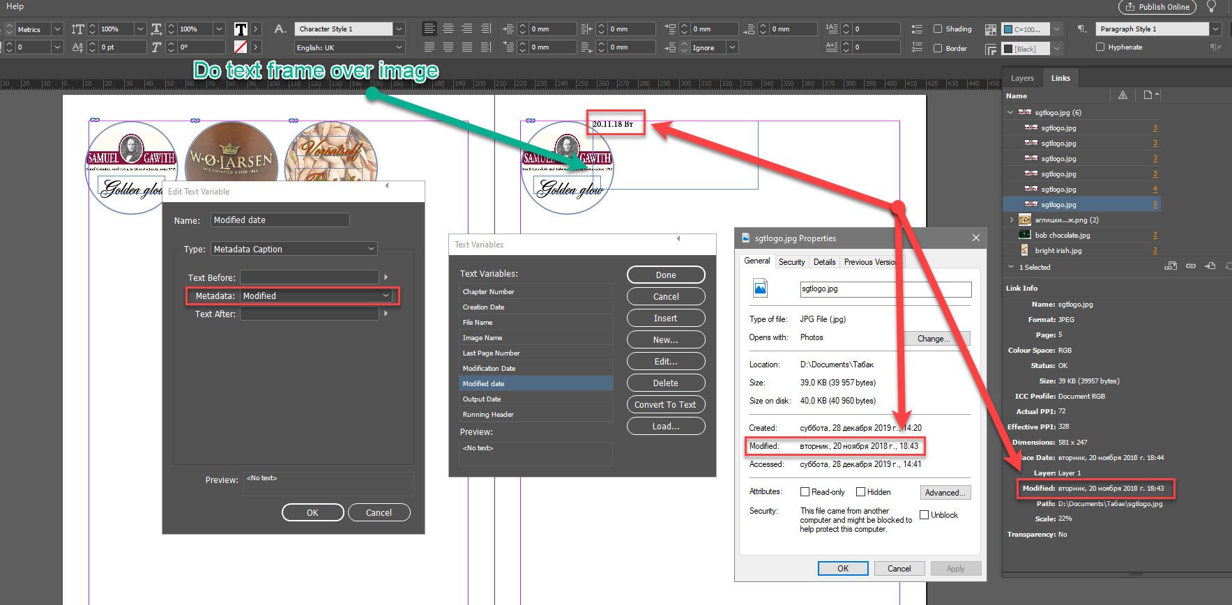 Solved: Other Caption Options for Indesign CC - Adobe Product Community ...