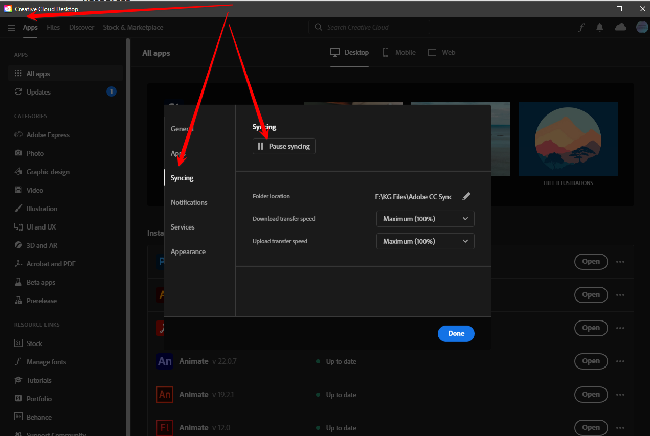 Solved: Creative Cloud Desktop preventing PC from going to... - Adobe ...