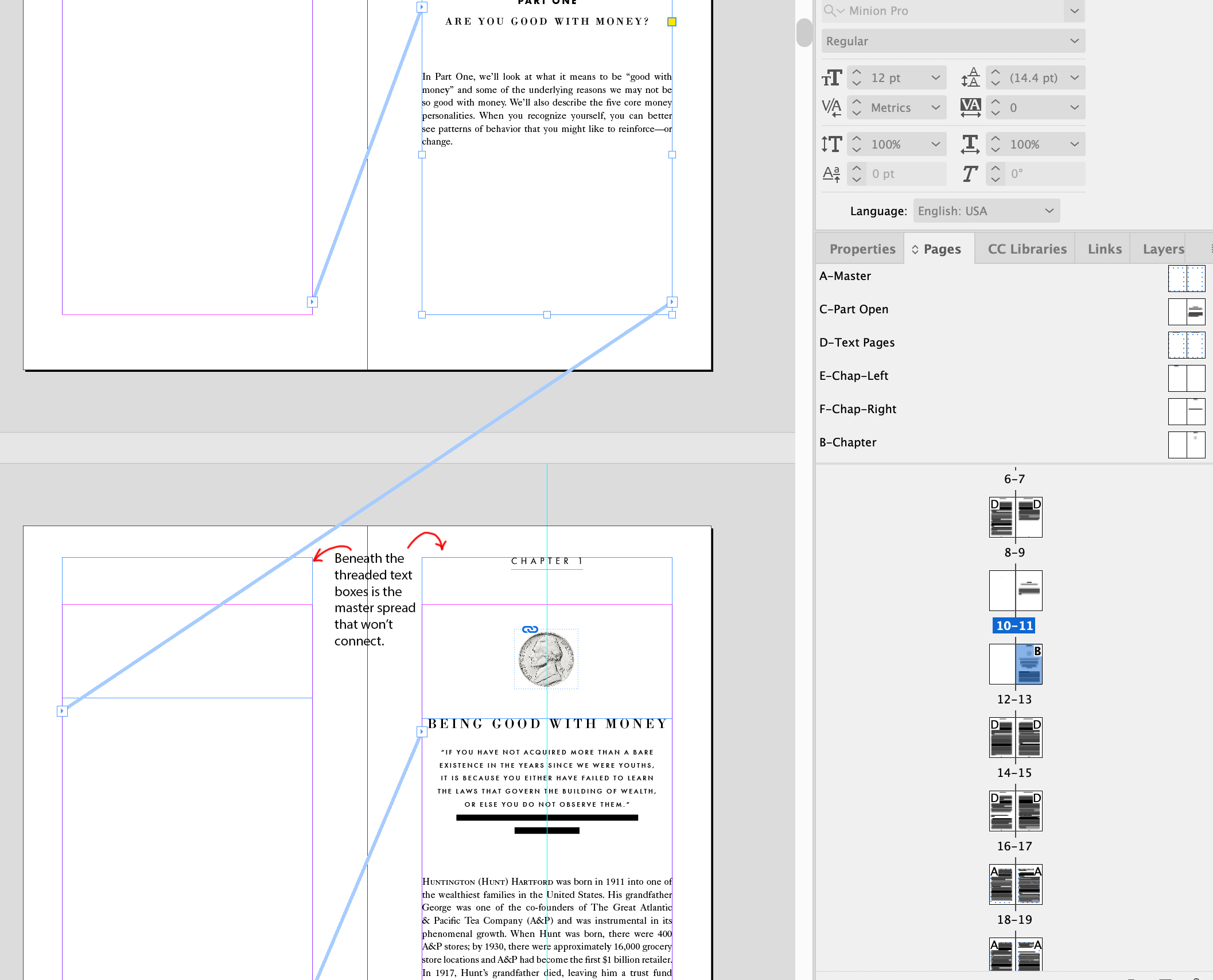 Solved: Change text frame to primary - Adobe Community - 13113057