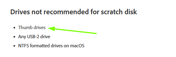 Usb 3.0 as scratch disk in photoshop? - Adobe Product Community - 13117885