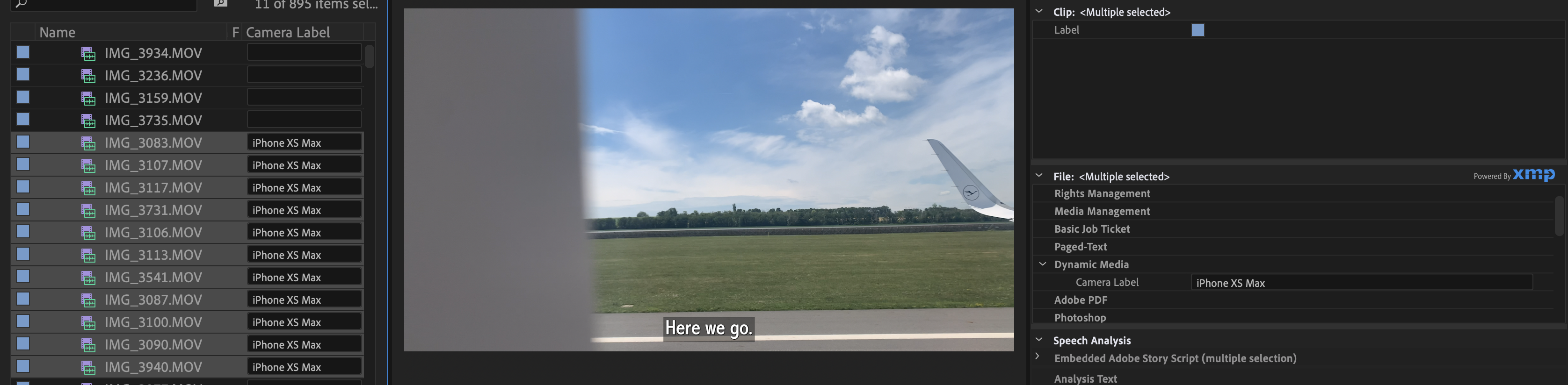 Can't bulk edit metadata of clips in Premiere 22.5... - Adobe Community ...