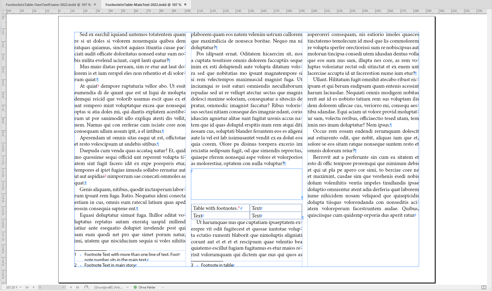 Solved: Footnote numbers in table not being counted in aut... - Adobe Product Community - 13132723