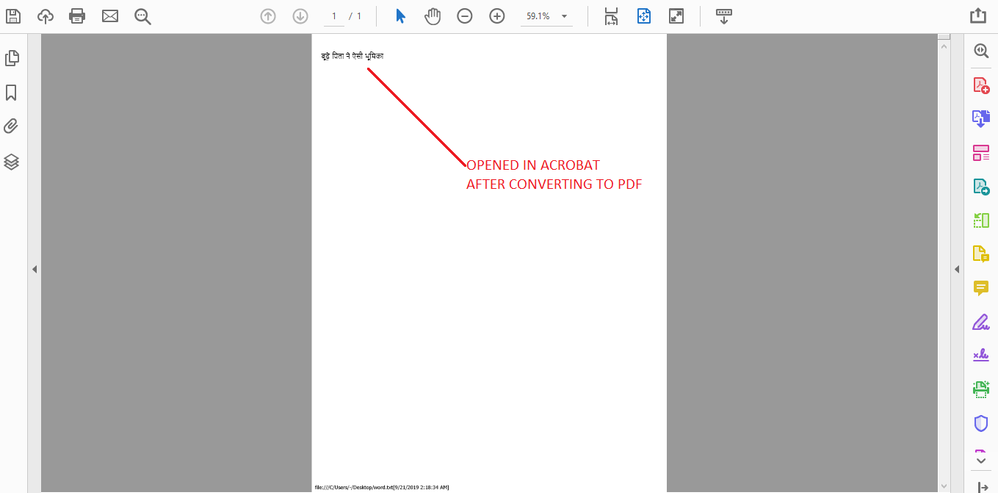 Unicode Text Not Encoding Properly - Adobe Support Community - 10621197