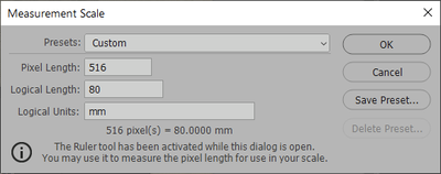 Solved: photoshop automatic measurement scale - Adobe Product Community ...