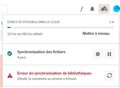 Impossible à résoudre : "La connexion au serveur a... - Adobe Community ...