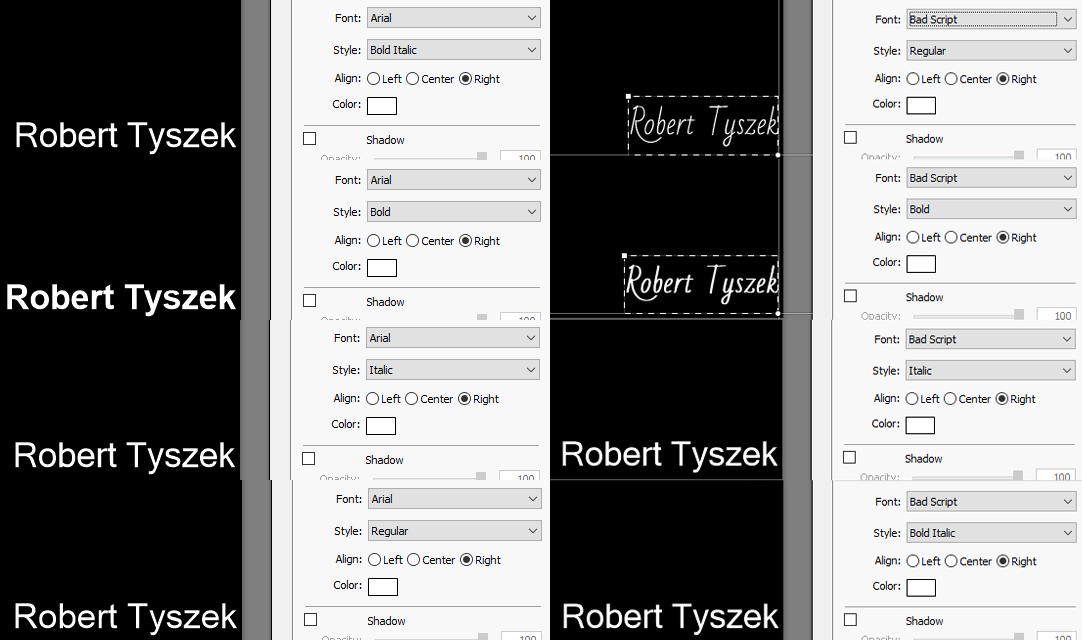 The italic and bold italic styles for all fonts in... - Adobe Community ...
