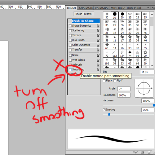 Photoshop/ tablet pen pressue issue - Adobe Community - 10842826
