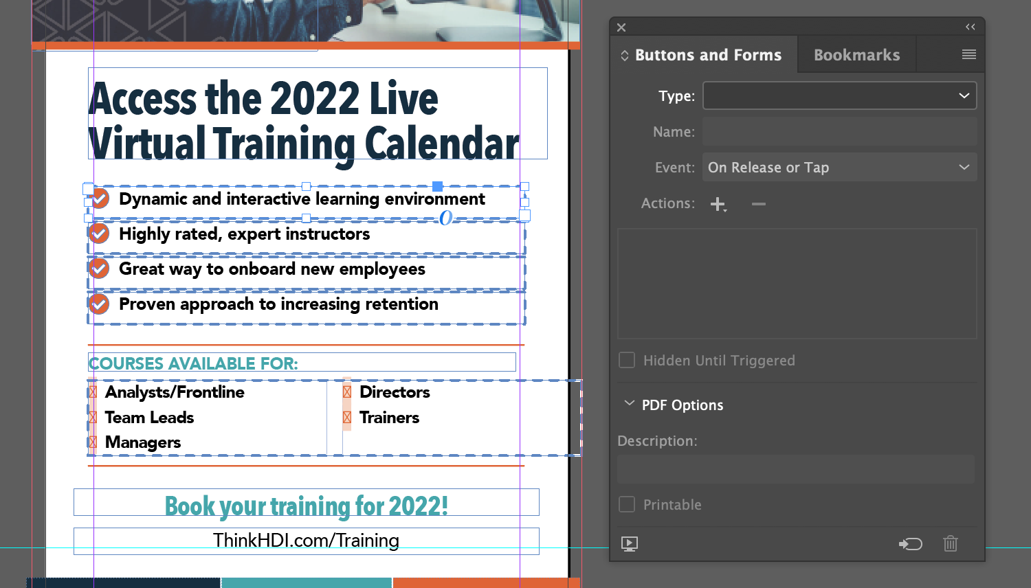 Solved How To Turn Off Blue Dashed Line Around My Text Bo Adobe