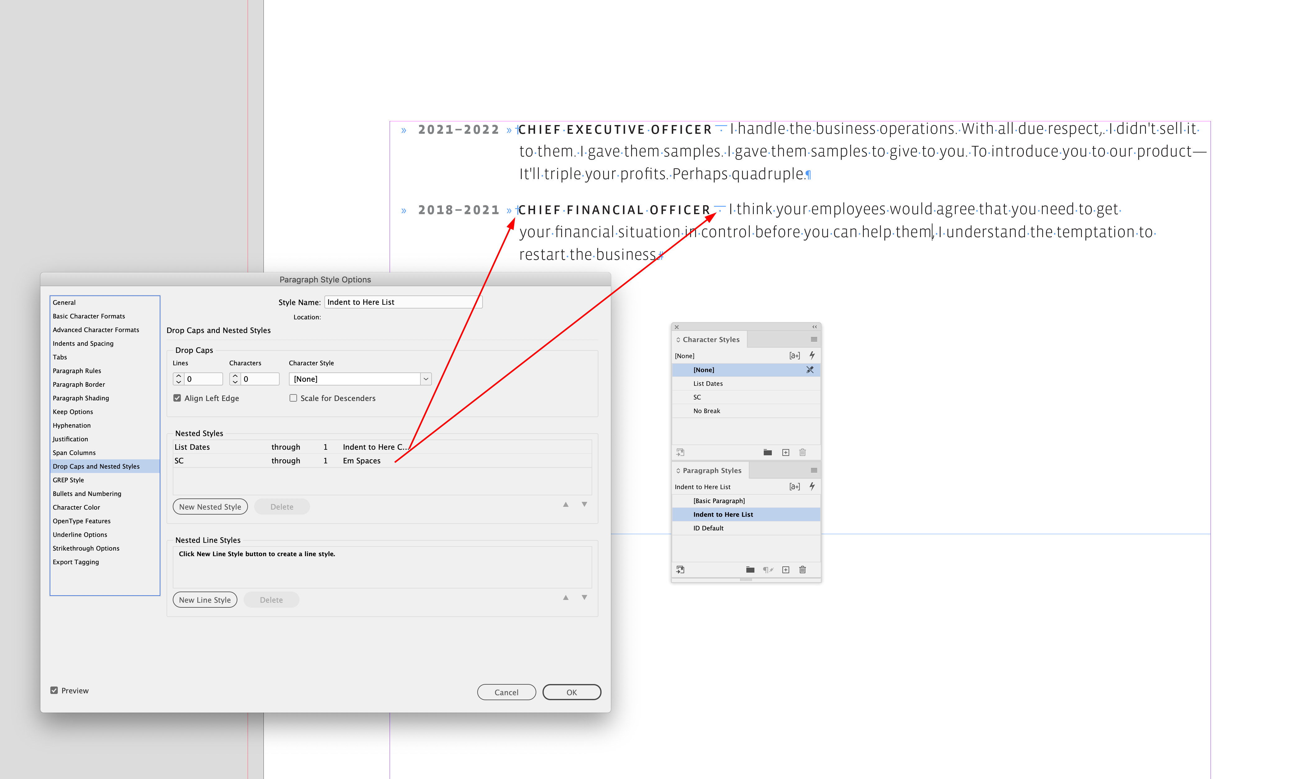 Solved: Re: Using "Indent to Here" in InDesign on the seco... - Adobe Community - 13141387