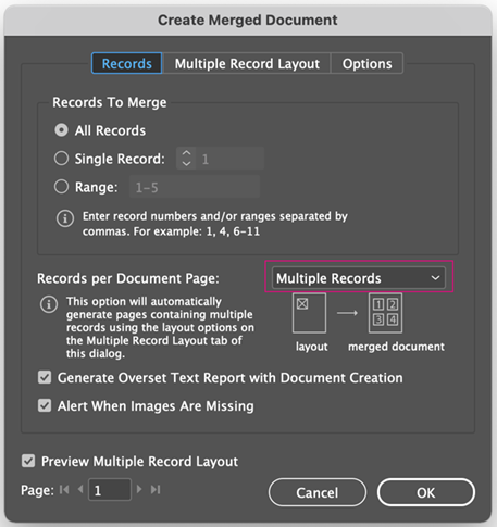 Solved: Cannot merge data successfully in InDesign - Adobe Product Community - 13145932