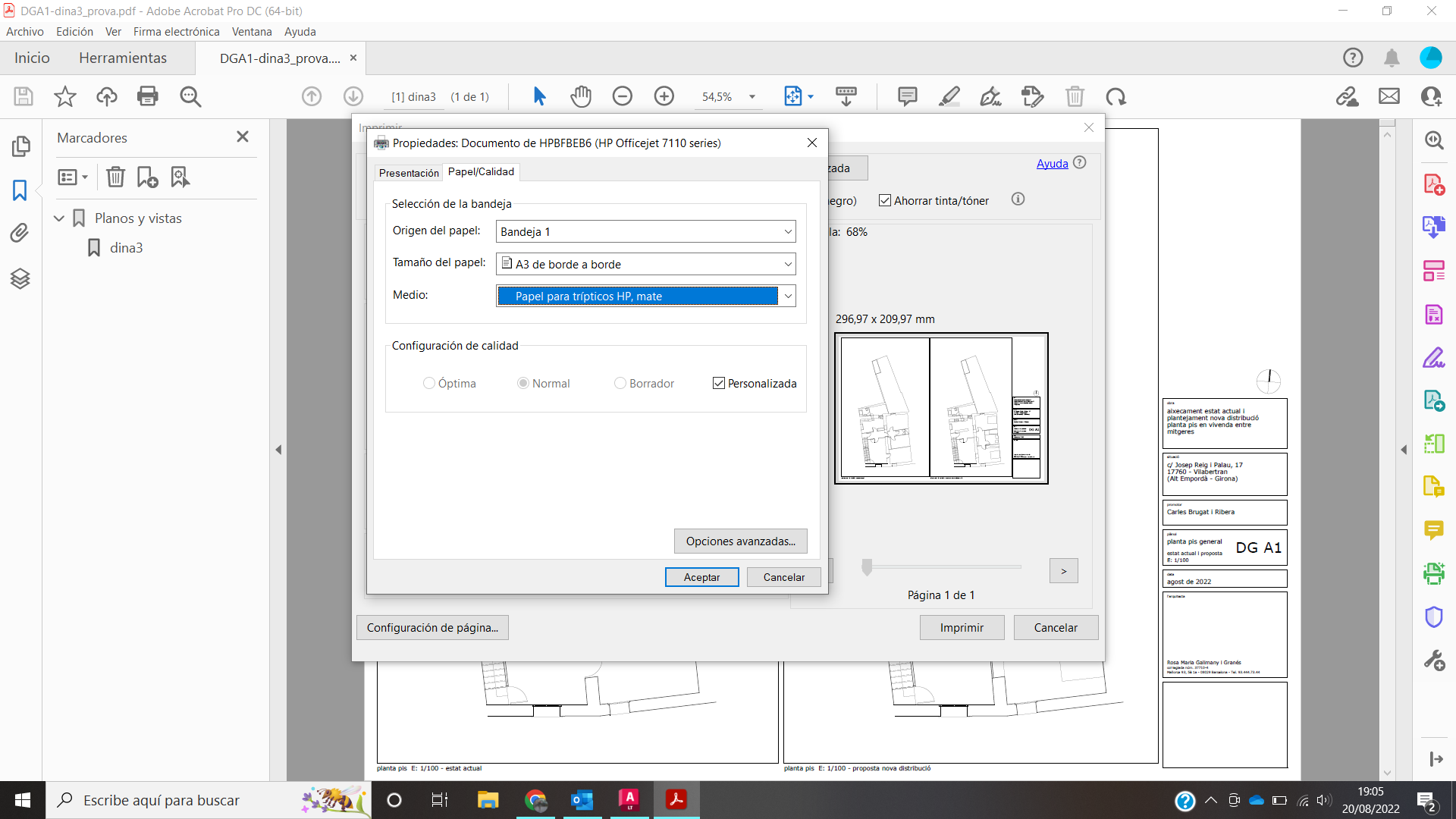 AutoCad Pdf can not be printed in HP Officeject 71... - Adobe Product ...
