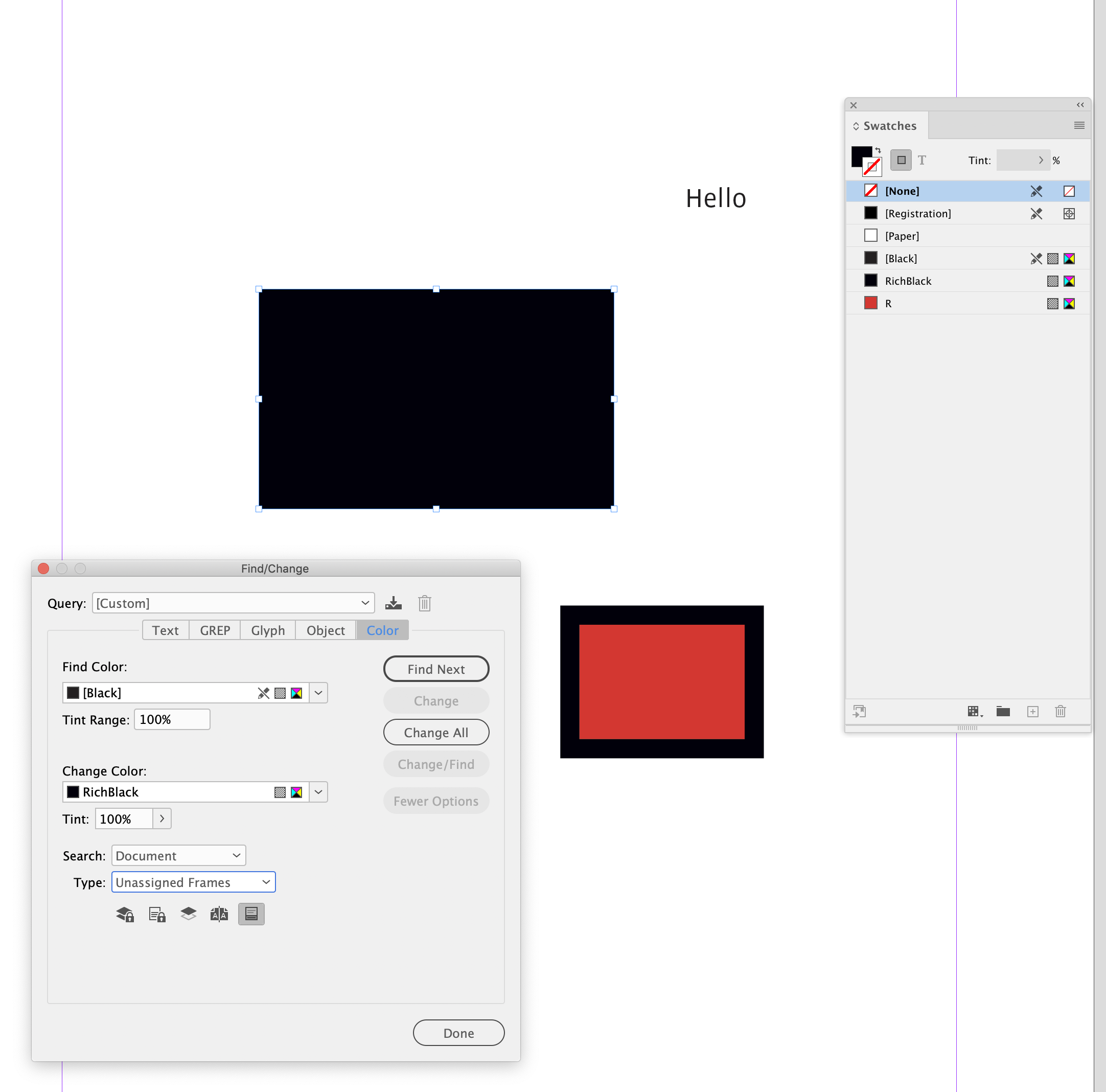 Solved: Universal Color Change in InDesign - Adobe Product Community ...