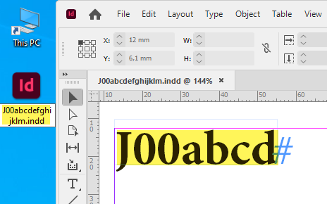 Solved: Partial File Name Text Variable that updates when ... - Adobe ...