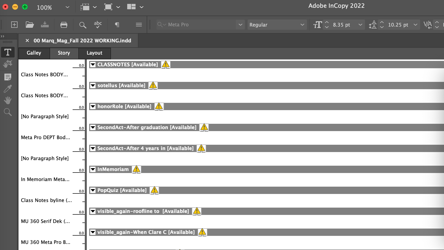 InCopy Text Linked to InDesign File Doesn't Displa... - Adobe Product ...
