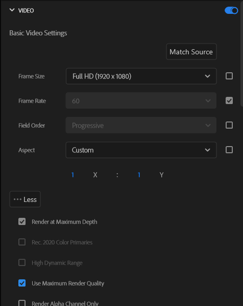choosing a preset and it automatically changes whe... - Adobe Community - 13154887