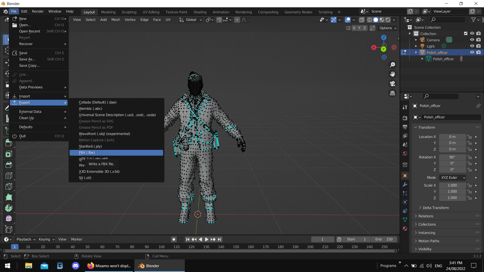 Mixamo won't display textures on a model uploaded ... - Adobe Product Community - 13151022