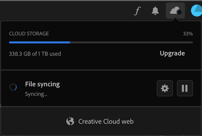 Files on Creative Cloud not synchronized - Adobe Community - 13155133