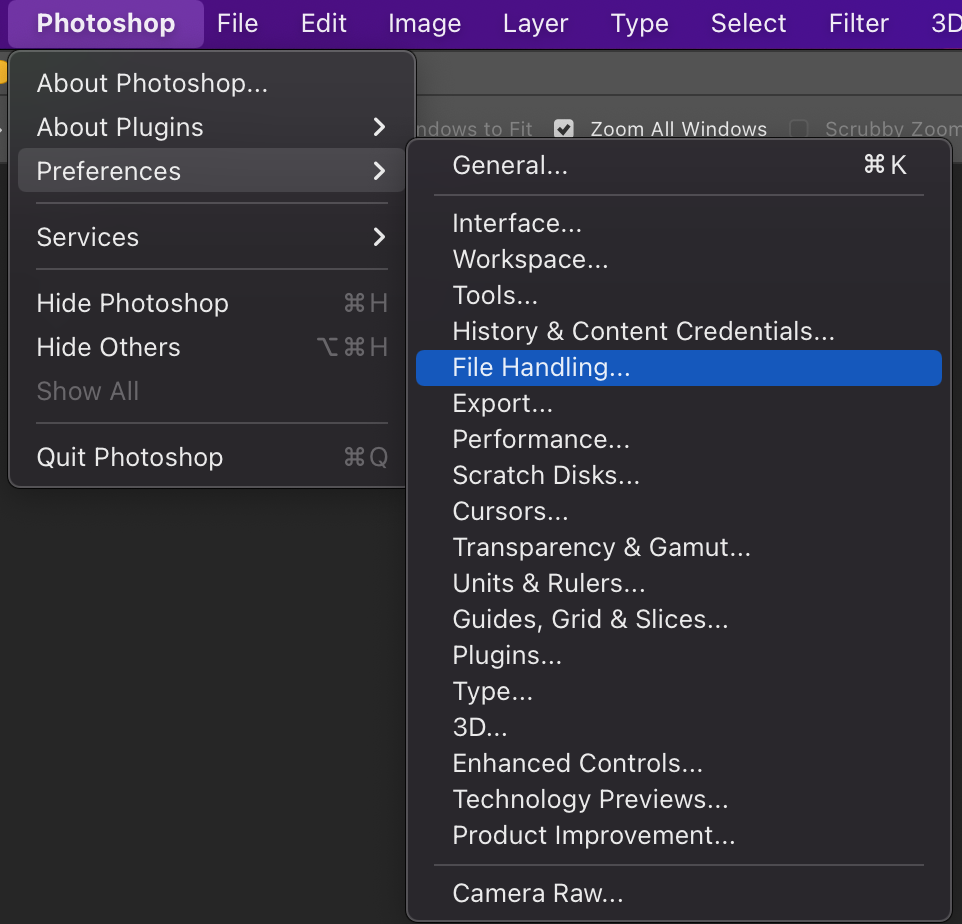 Solved: Photoshop preferences - Adobe Community - 13155686