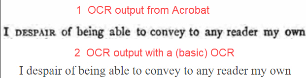 How to output OCR files in clear text? - Adobe Product Community - 13155176