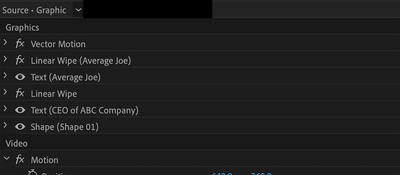 Solved: Effect Controls: How do I prevent an effect to aff... - Adobe ...