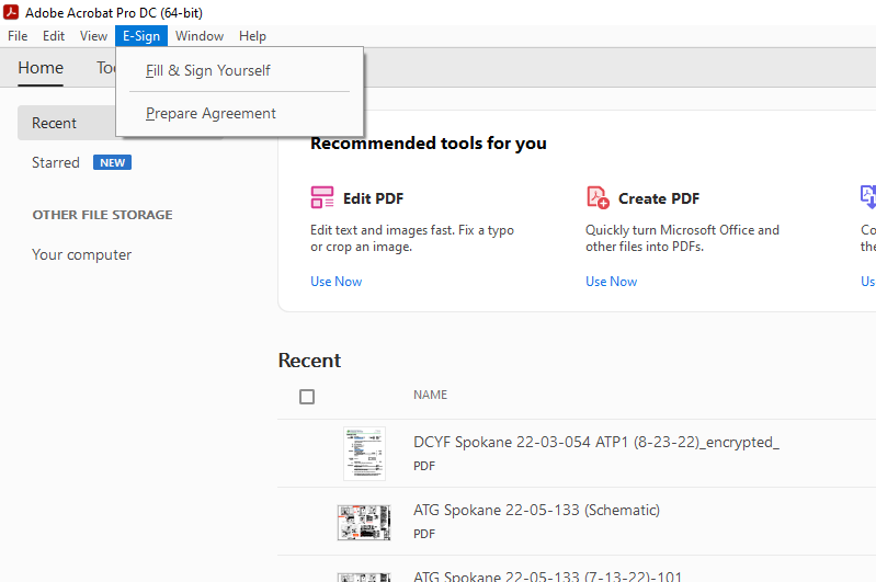 'Specify where to sign' button not working on Requ... - Adobe Community ...