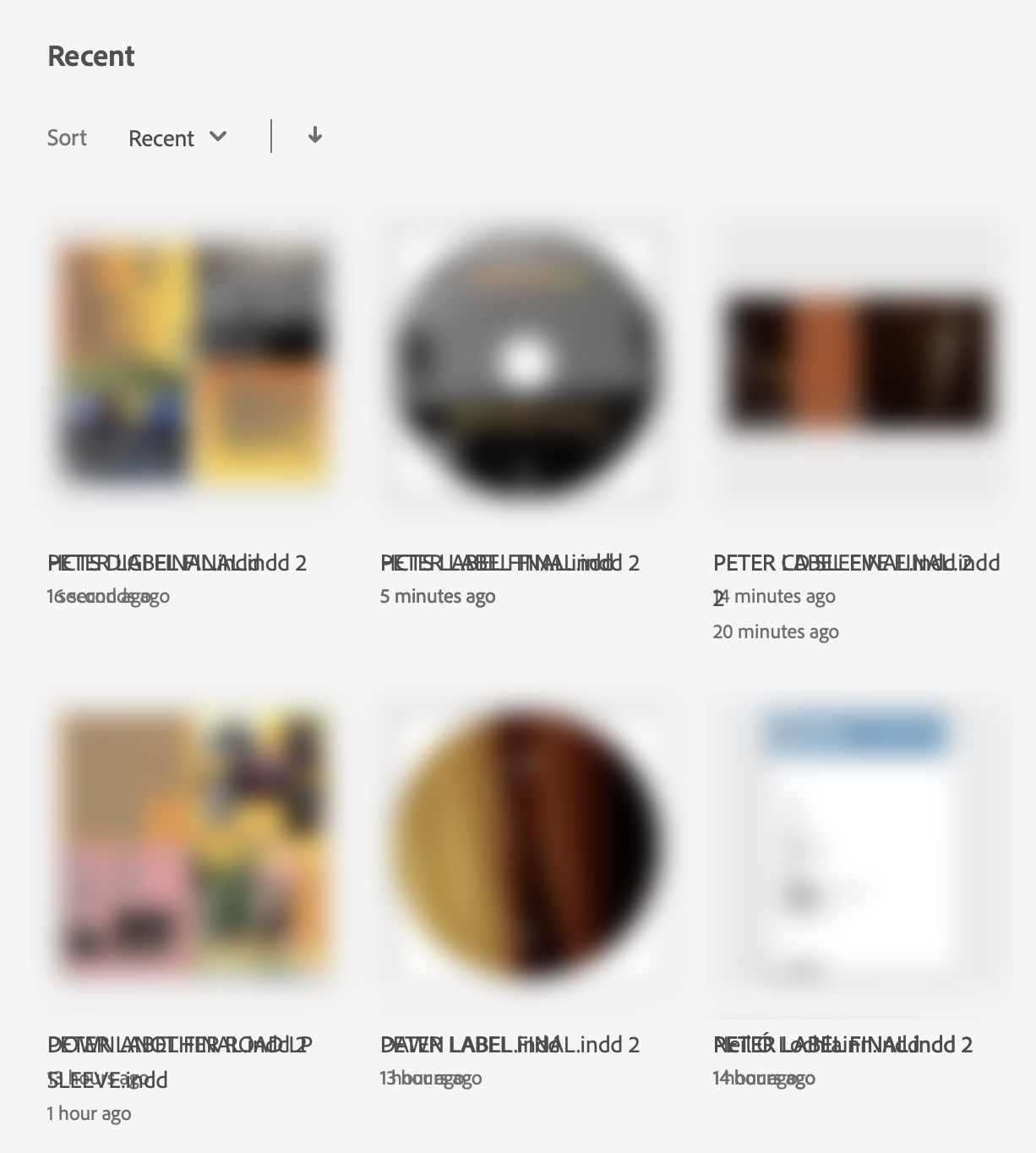 File names' text is all jumbled up in Recent - Adobe Community - 13158884