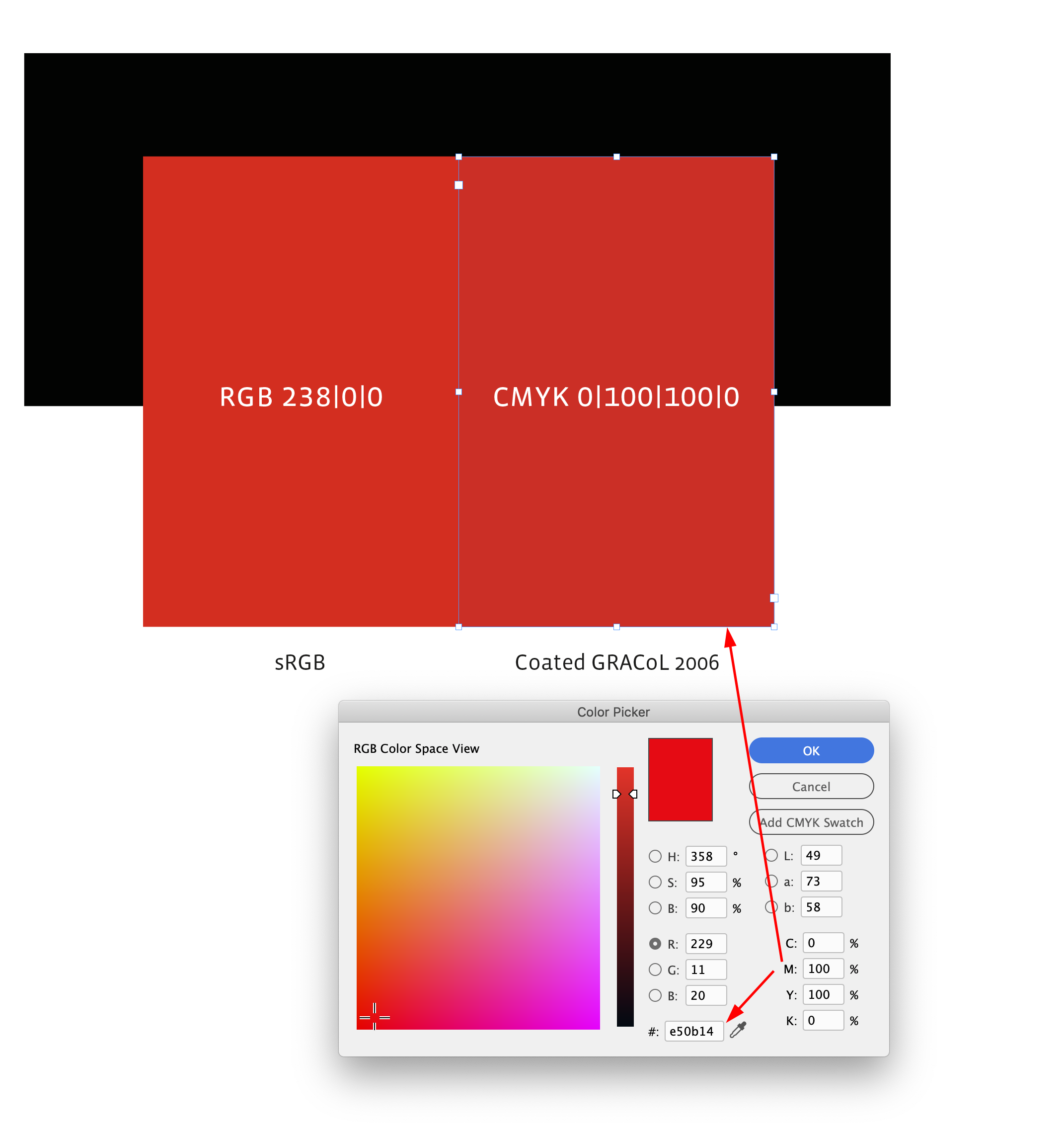 How to get the closest CMYK color in inDesign? - Adobe Support ...