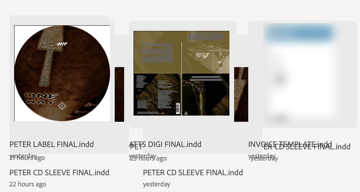 File names' text is all jumbled up in Recent - Adobe Community - 13158884