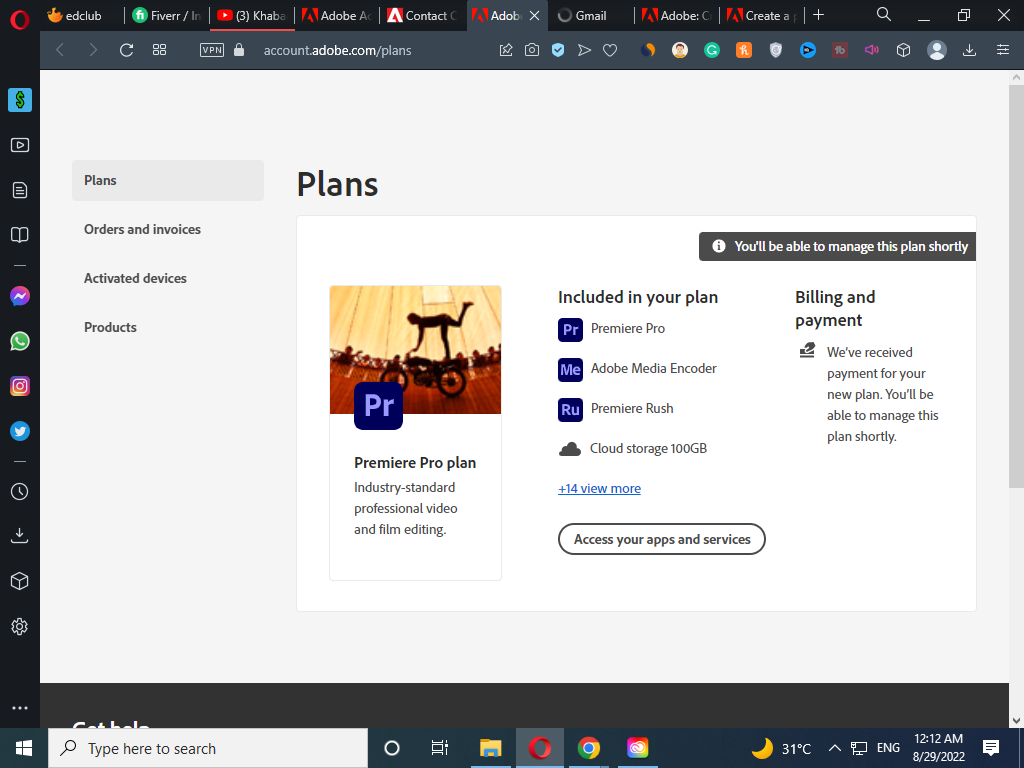 Solved: want to cancel free trail but options not showing - Adobe Product Community - 13164178