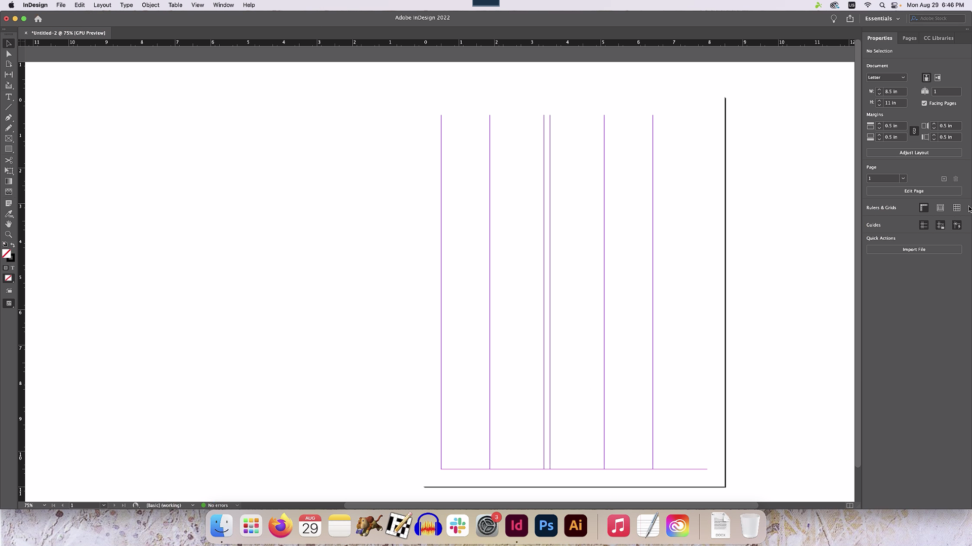 Page edges and guides not displaying correctly on ... - Adobe Product ...