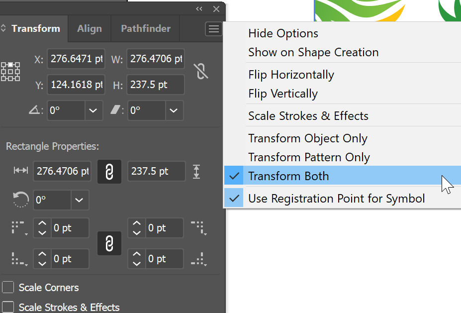 Solved: ADOBE ILLUSTRATOR [Transform pattern] - Adobe Product Community ...