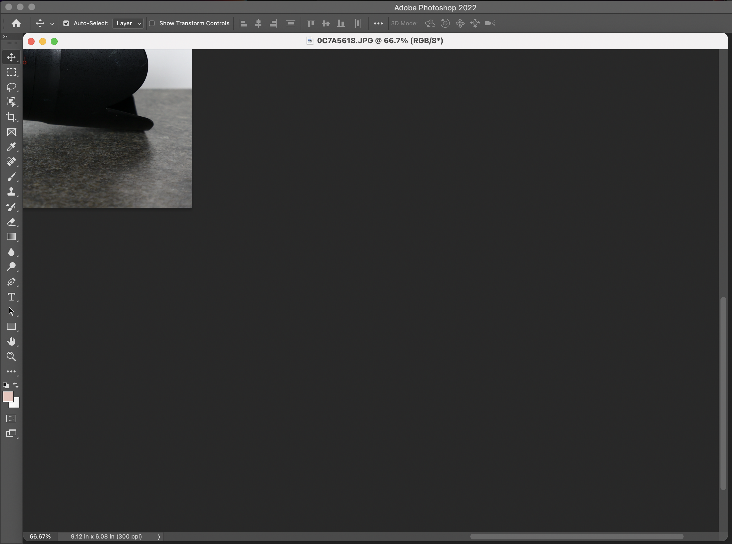 Solved: Huge empty space around photos in Photoshop after ... - Adobe Product Community - 13172057