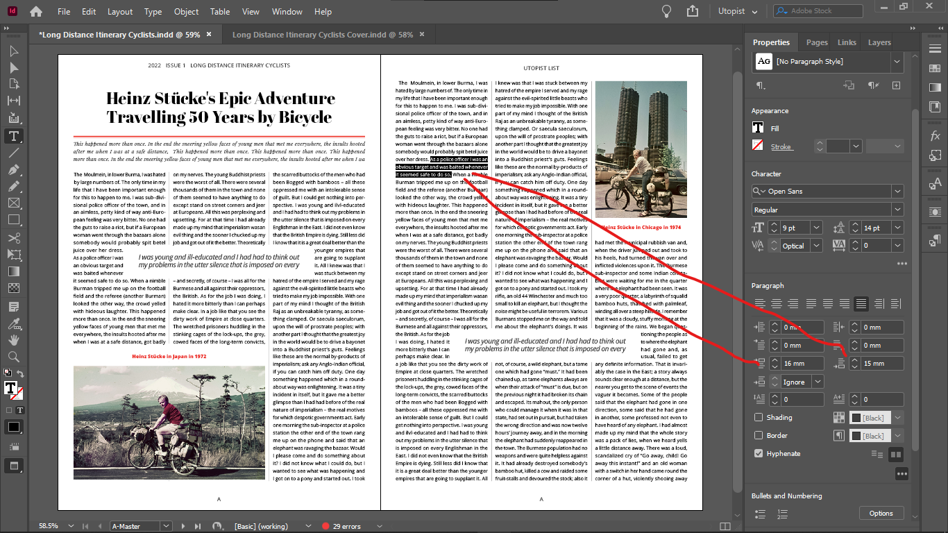 Solved: Mark selection separate paragraph - Adobe Product Community ...