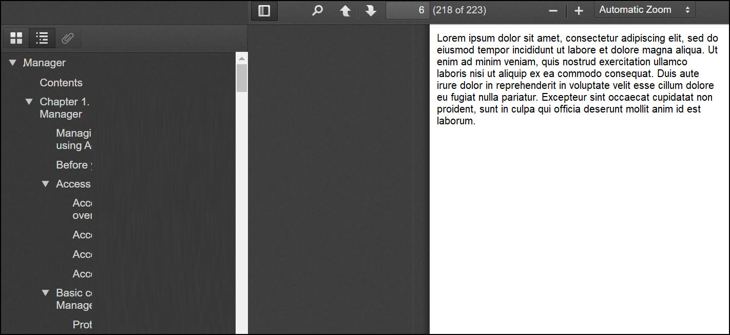Change bookmark & content pane background - Adobe Product Community ...