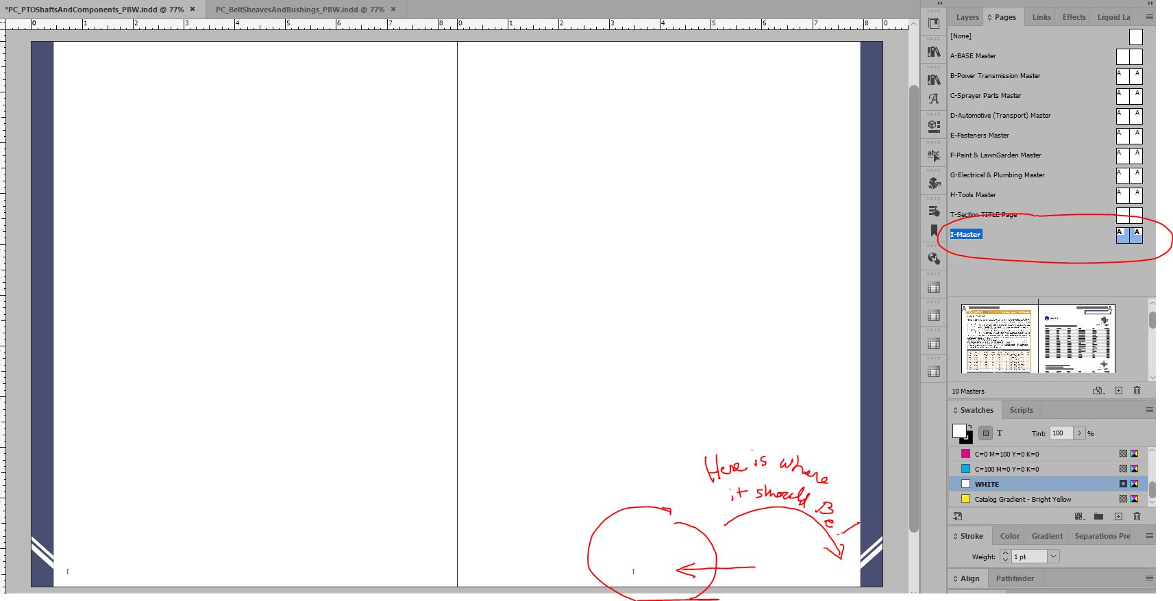 Duplicating master page (that is based on another ... - Adobe Community ...